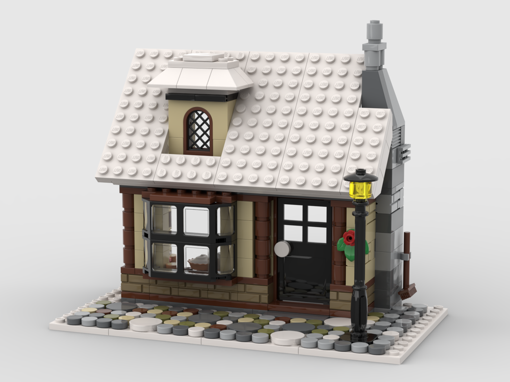 Lego Moc Winter Bakey By Jpx Rebrickable Build With Lego