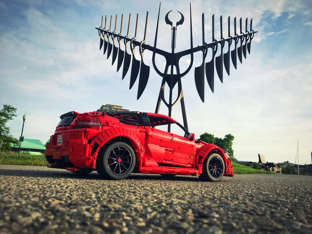 Lego Moc Honda Cr Z By Loxlego Rebrickable Build With Lego