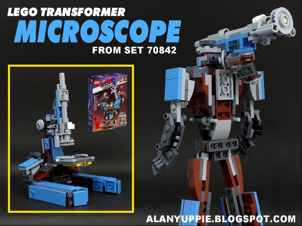 LEGO MOC Transformer Microscope from set 70842: Emmet's Couch Mech by ...