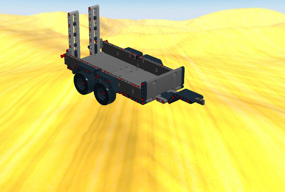 Lego Moc Small Trailer By Sfbricks Rebrickable Build With Lego