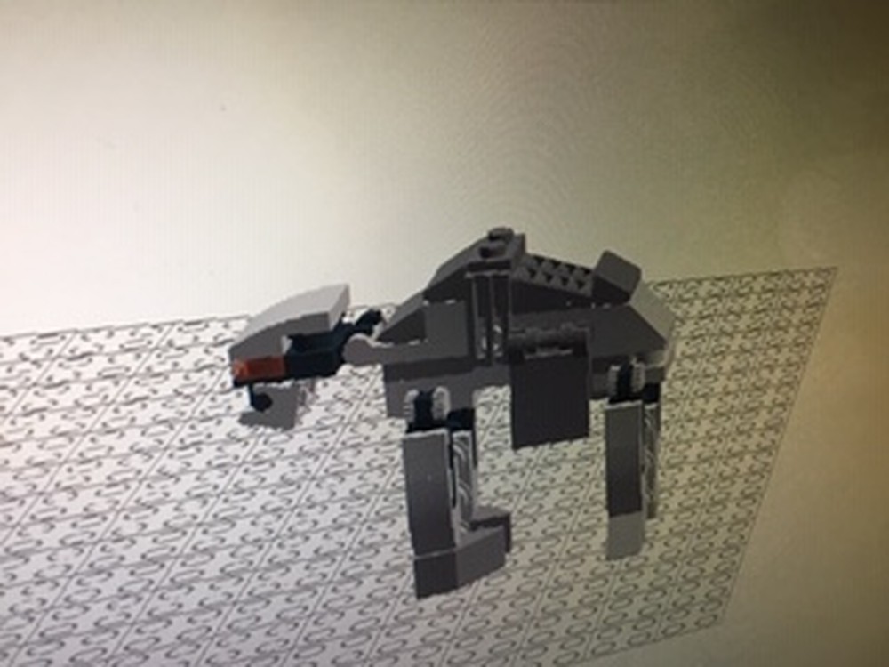 LEGO MOC Mini AT-M6 by Legobuilder1234 | Rebrickable - Build with LEGO