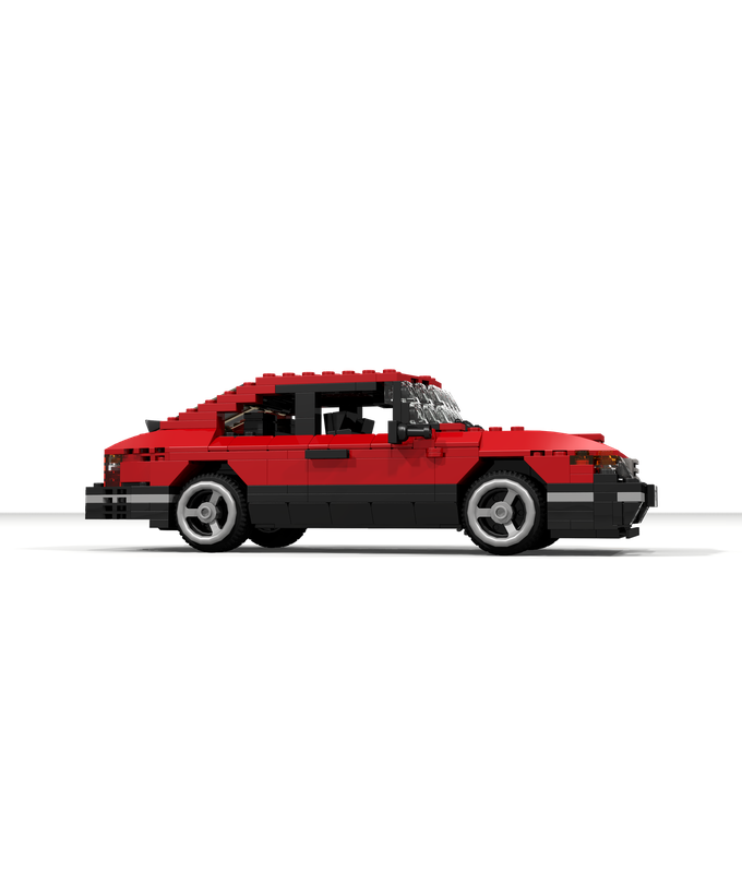 LEGO MOC SAAB 900 Turbo 16S Aero - Miniland 1:21 - Intermediate by ...