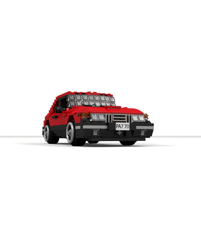 LEGO MOC SAAB 900 Turbo 16S Aero - Miniland 1:21 - Intermediate by ...
