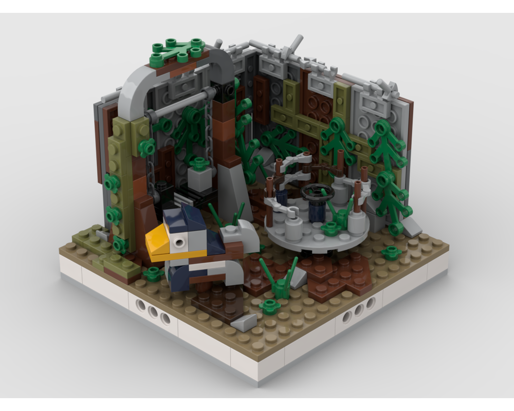 LEGO MOC Abandoned Playground for a Modular Ruined City by gabizon ...
