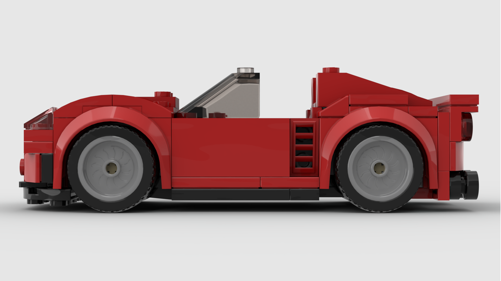 LEGO MOC MOC 75890 - Cabrio Sportcar by MayorWThomas | Rebrickable ...