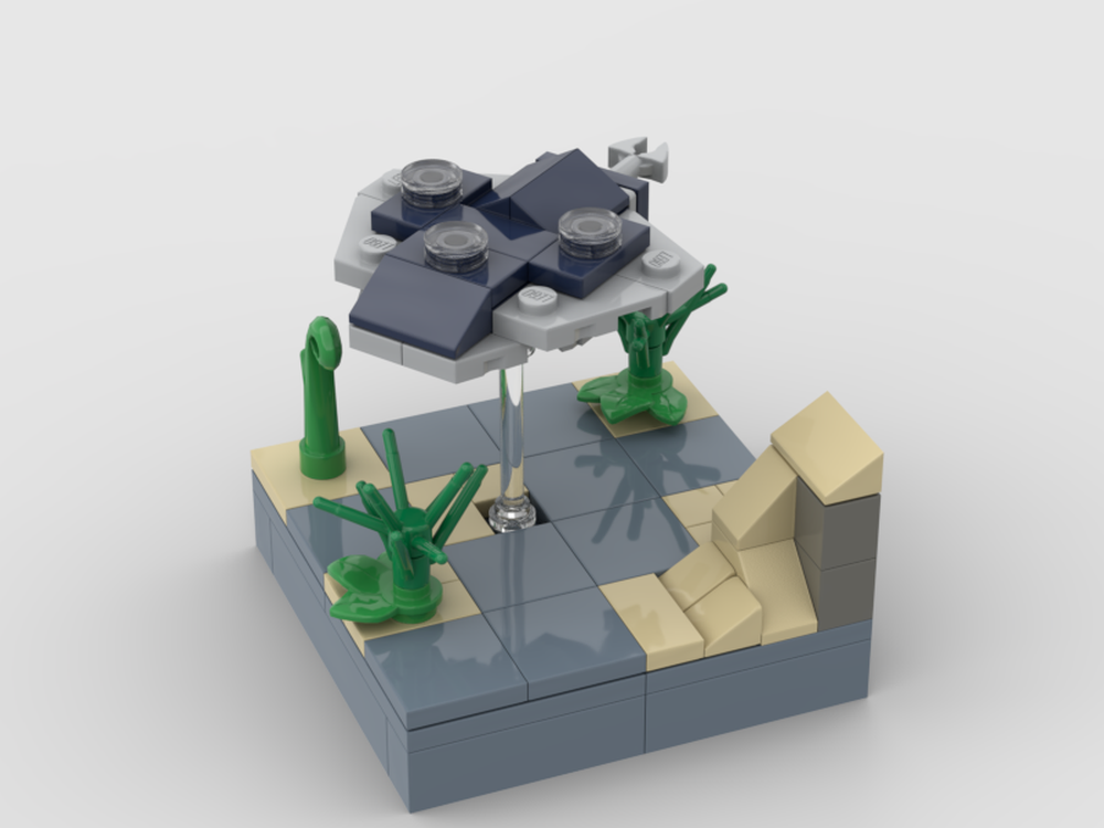 LEGO MOC Gungan Sub by @Bas_Solo_Bricks1988 | Rebrickable - Build with LEGO