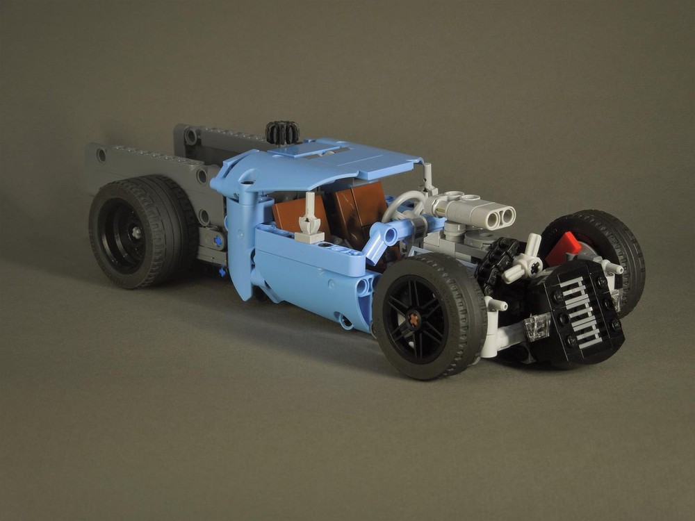 LEGO MOC-32935 hotrod pickup by osterum | Rebrickable - Build with LEGO