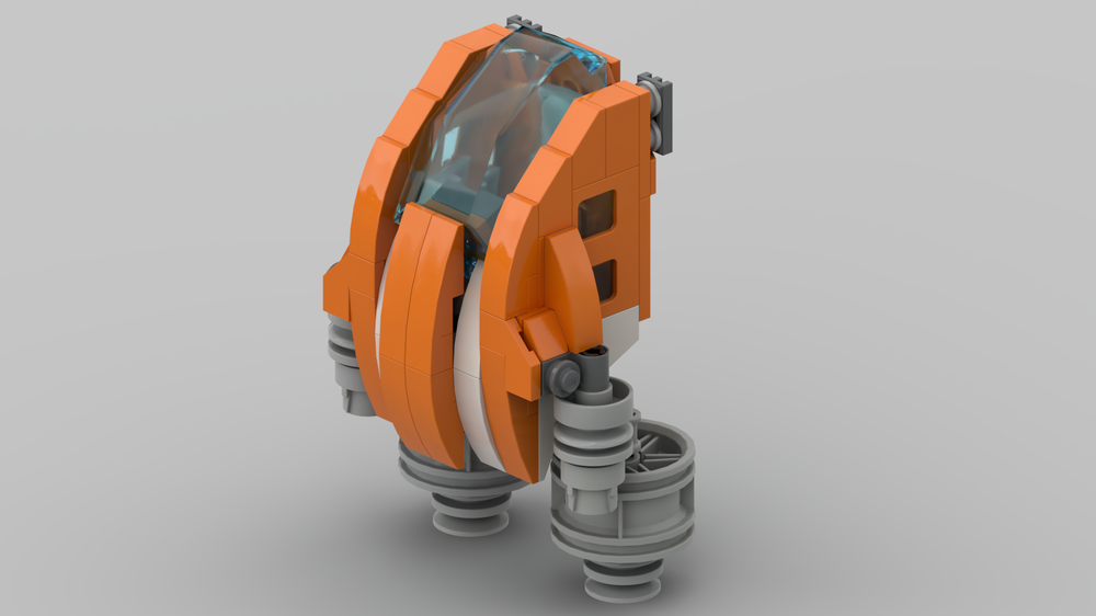 Lego Moc Spaceship By Alvitvel Rebrickable Build With Lego