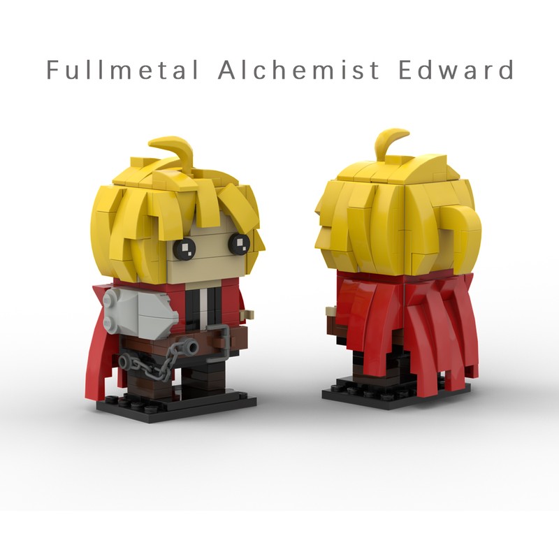 LEGO MOC Fullmetal Alchemist Edward by xiaowang | Rebrickable - Build ...