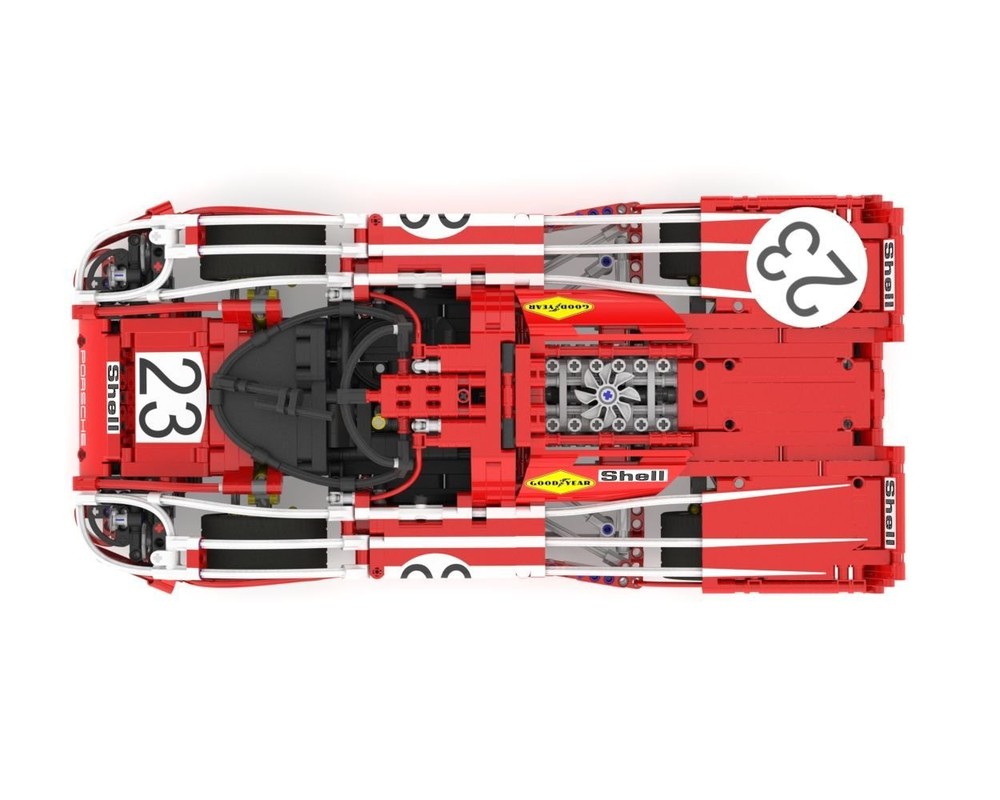 LEGO MOC Porsche 917K No.23 by thomasz | Rebrickable - Build with LEGO