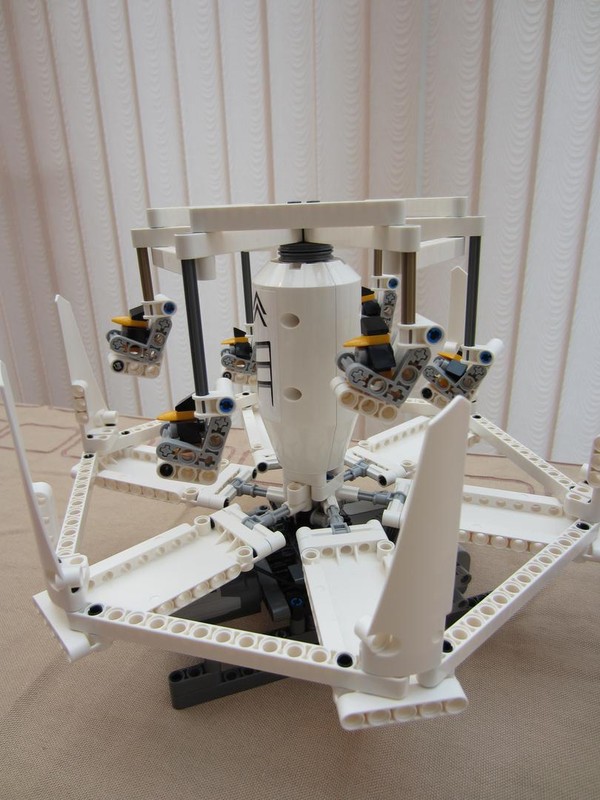 Lego Moc 42052 Merry Go Round By Thekitchenscientist Rebrickable