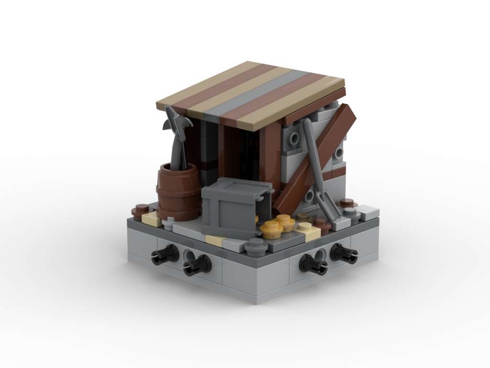LEGO MOC Mining post - modular by Tavernellos | Rebrickable - Build ...