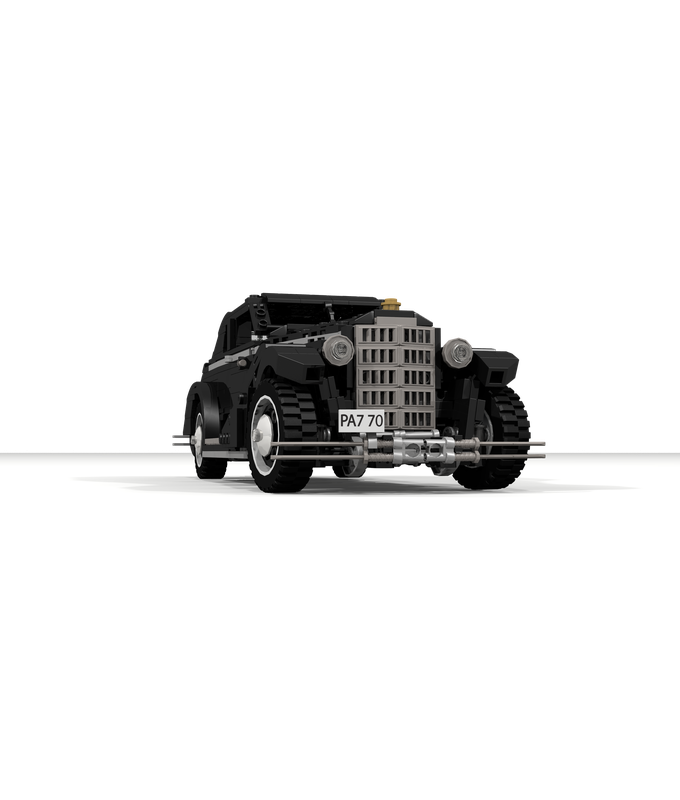 LEGO MOC Cadillac 1933 452C V16 Aerodynamic Coupe - 1:21 Miniland ...