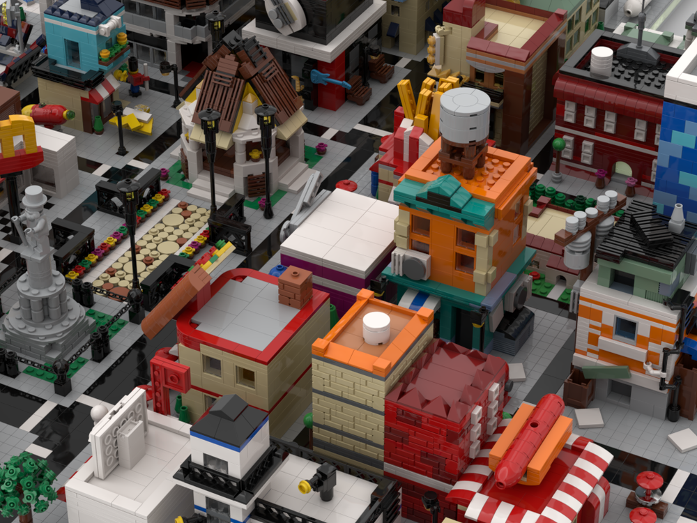 LEGO MOC Mini Modular City | build from 41 different mocs by gabizon ...