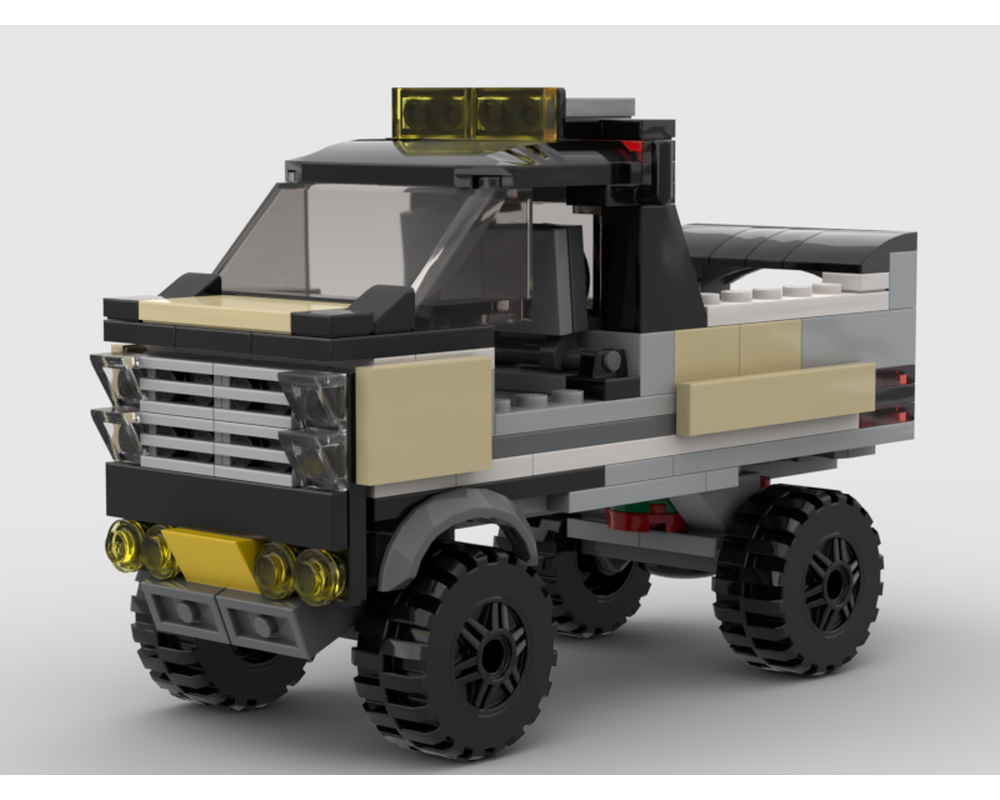 LEGO MOC Pickup truck by MK constructor | Rebrickable - Build with LEGO