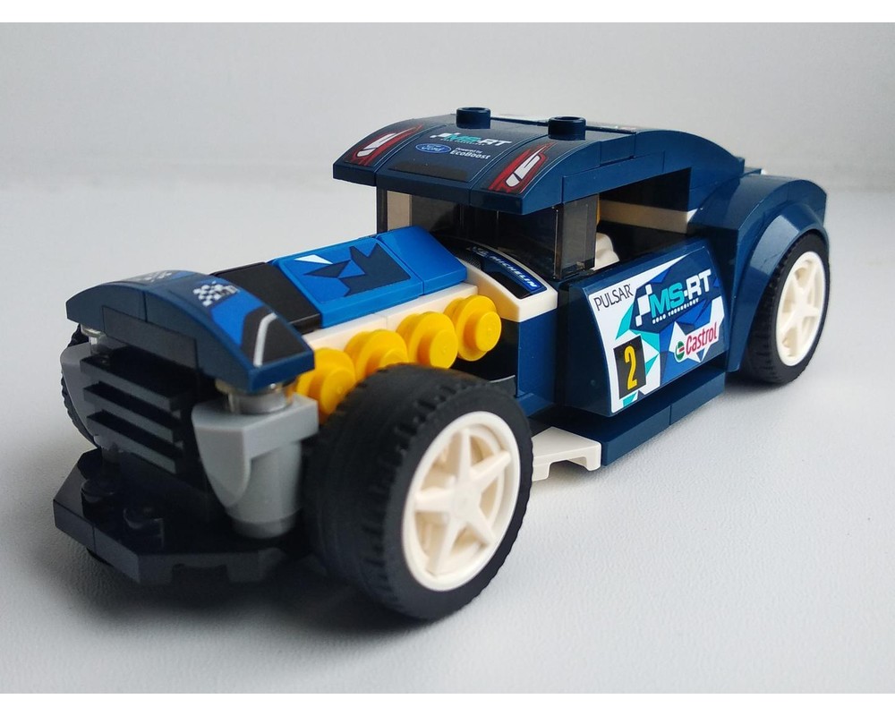 LEGO MOC-33052 75885 Hot Rod (Speed Champions 2019) | Rebrickable ...