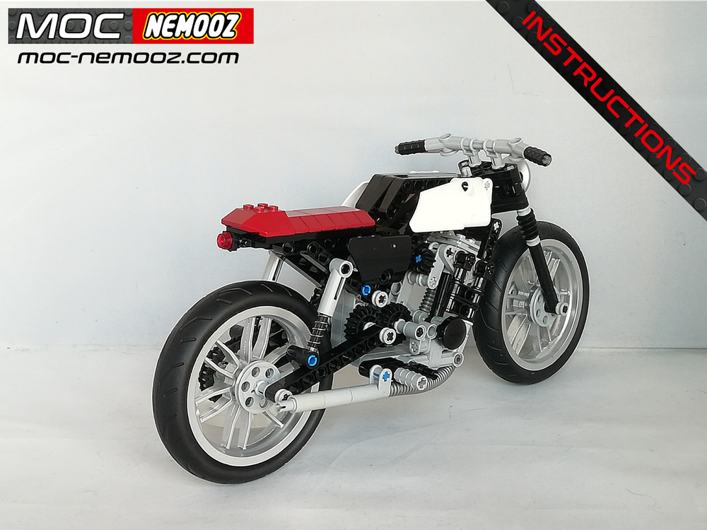 LEGO MOC TRIUMPH Bonneville by MOC NEMOOZ | Rebrickable - Build with LEGO