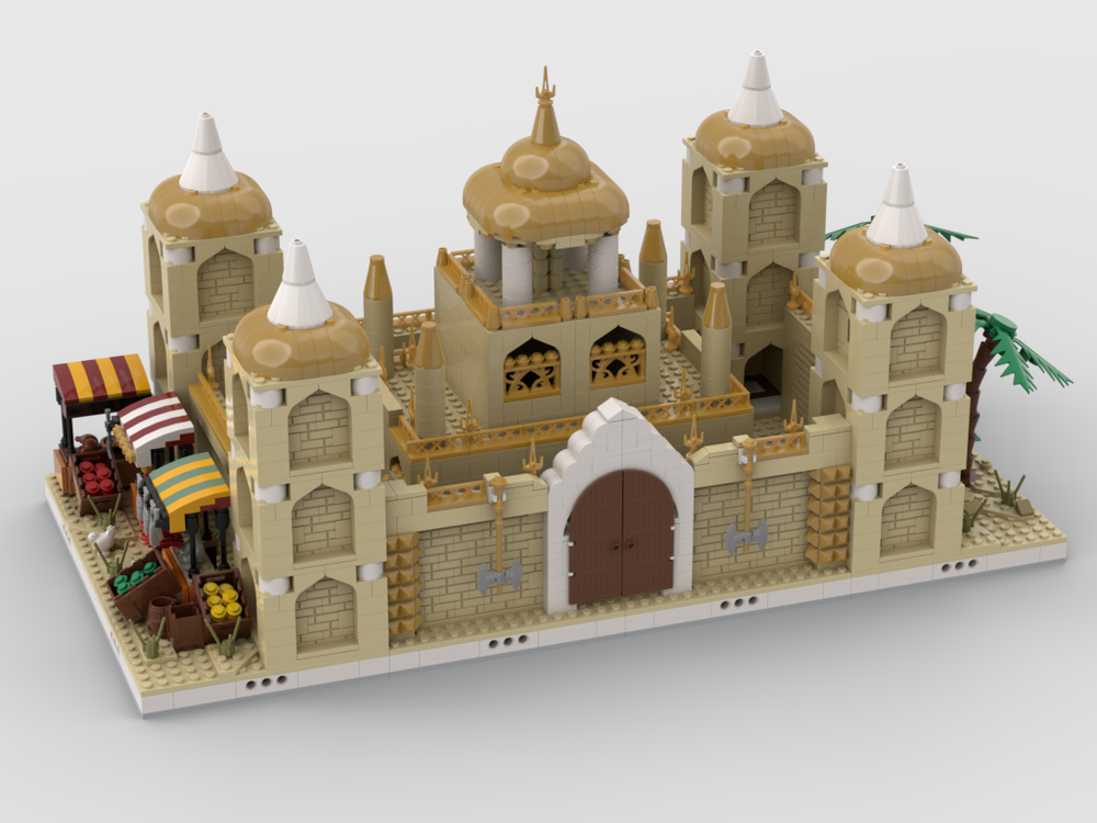 LEGO MOC Desert Palace for a Modular Desert village by gabizon ...