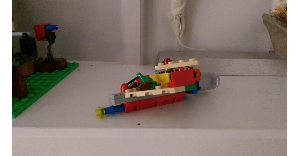 LEGO MOC Frog Ship by jackyboy86 | Rebrickable - Build with LEGO