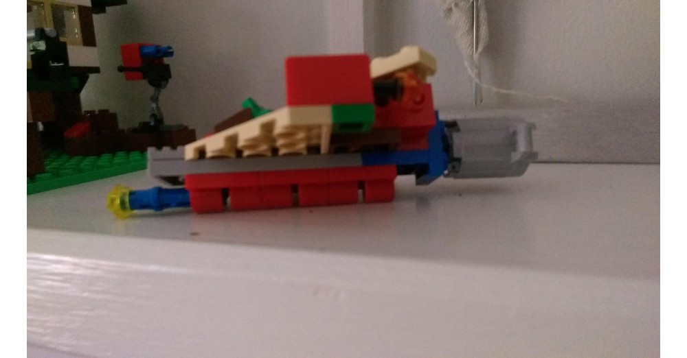 LEGO MOC Frog Ship by jackyboy86 | Rebrickable - Build with LEGO