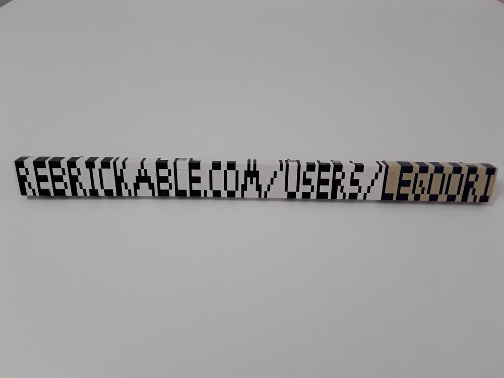 LEGO MOC Rebrickable Sign by LegoOri | Rebrickable - Build with LEGO