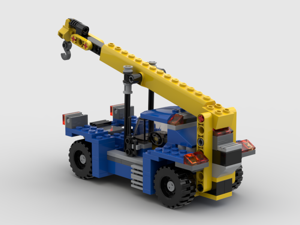LEGO MOC Container crane 7992 by The long lego liftarm | Rebrickable ...