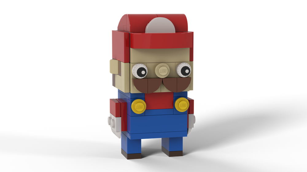 LEGO MOC Brickheadz Super Mario by bogiboy | Rebrickable - Build with LEGO