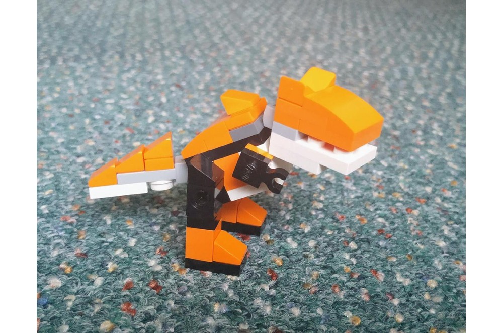 LEGO MOC Tiny T-Rex by kamila | Rebrickable - Build with LEGO