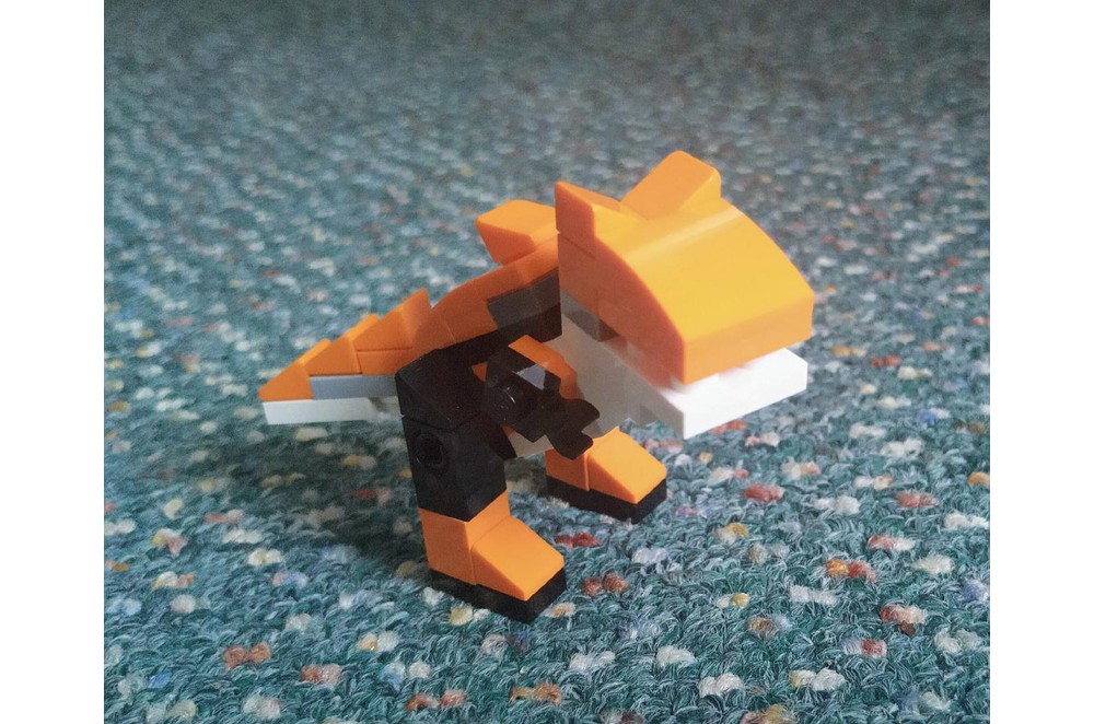 LEGO MOC Tiny T-Rex by kamila | Rebrickable - Build with LEGO