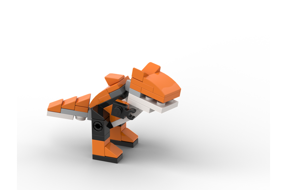 LEGO MOC Tiny T-Rex by kamila | Rebrickable - Build with LEGO