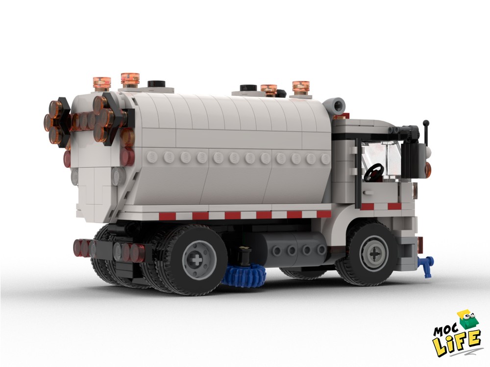 LEGO MOC Street sweeper by MocLife | Rebrickable - Build with LEGO
