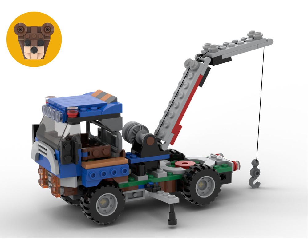LEGO MOC 31075 Crane Truck by Ursalophia | Rebrickable - Build with LEGO