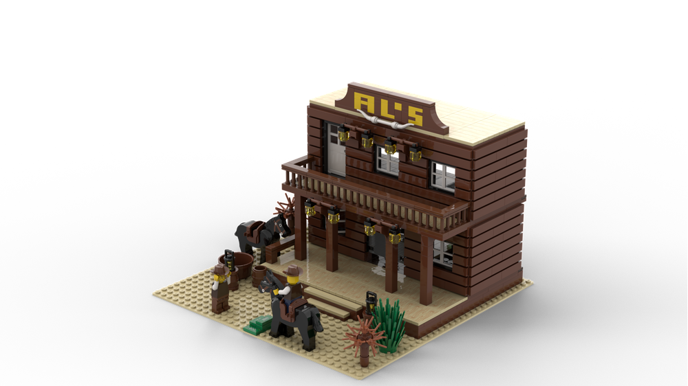 LEGO MOC Saloon - AL's Authentic Western Saloon by bogiboy ...