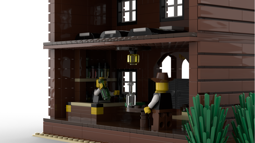 LEGO MOC Saloon - AL's Authentic Western Saloon by bogiboy ...
