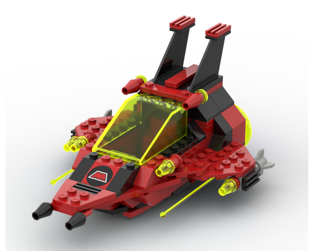 Lego Moc Mtron Interceptor By Modelar Rebrickable Build With Lego