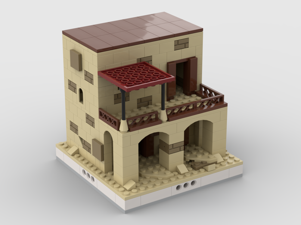 Lego Moc Desert House 5 For A Modular Desert Village By Gabizon