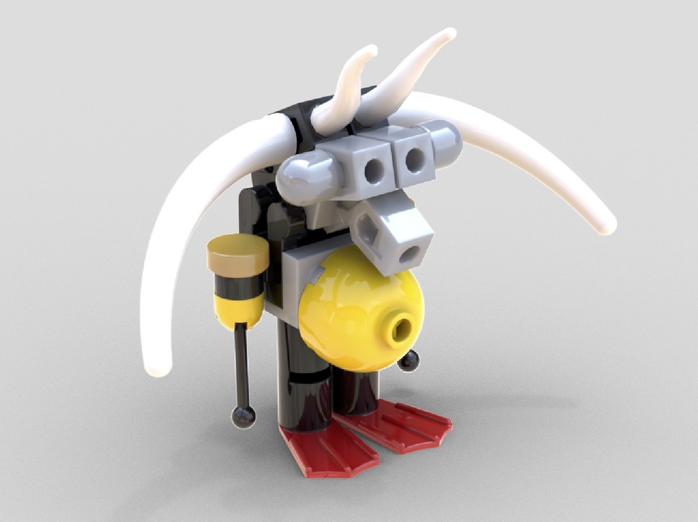 LEGO MOC Critters: 60092 XenoBull Chieftain by plastic.ati ...
