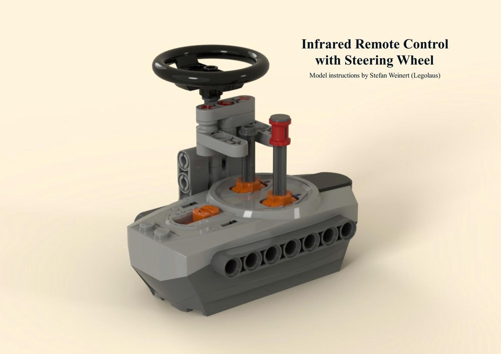 LEGO MOC Simple Infrared Remote Control with Steering Wheel by legolaus ...