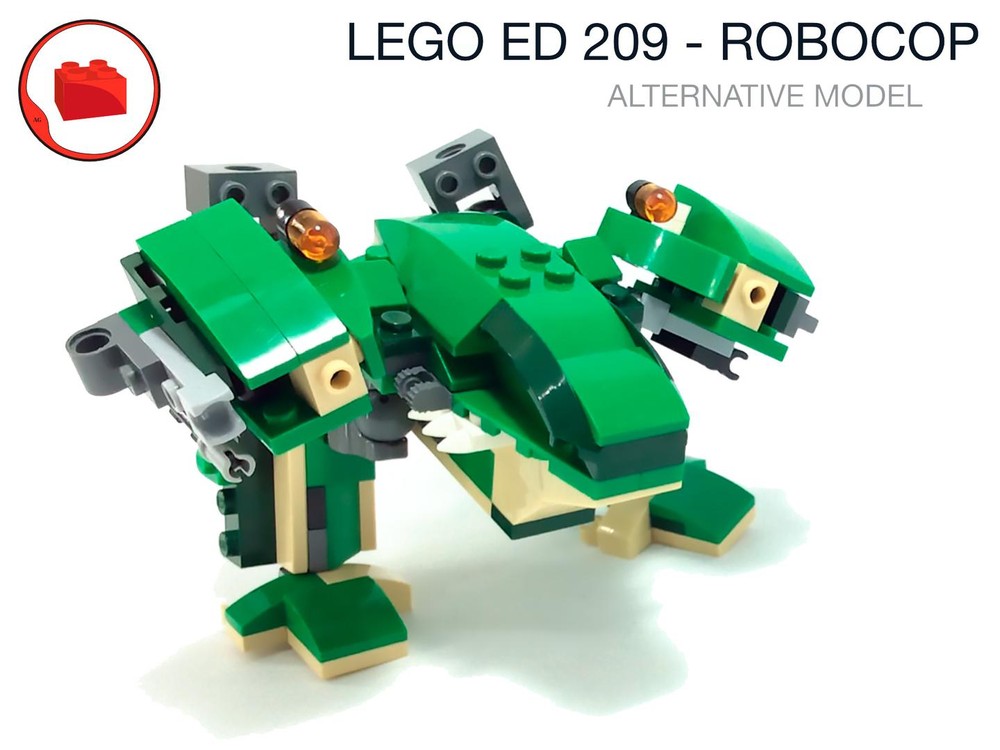 LEGO MOC LEGO CREATOR 31058 Mech Dino Robot ED 209 from the movie ...