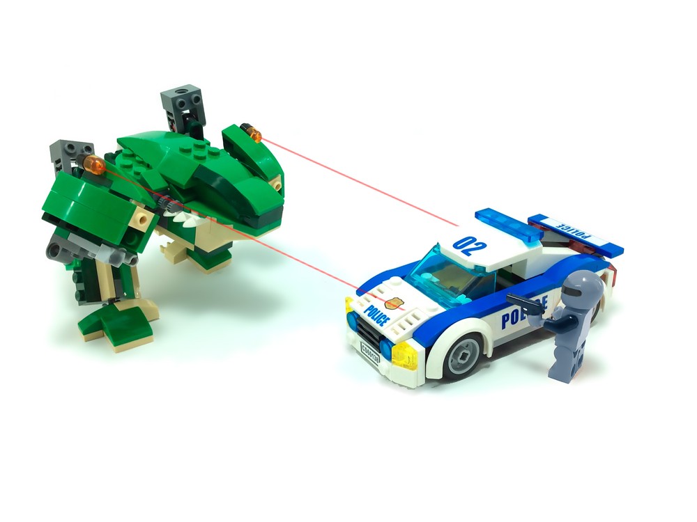 LEGO MOC LEGO CREATOR 31058 Mech Dino Robot ED 209 from the movie ...
