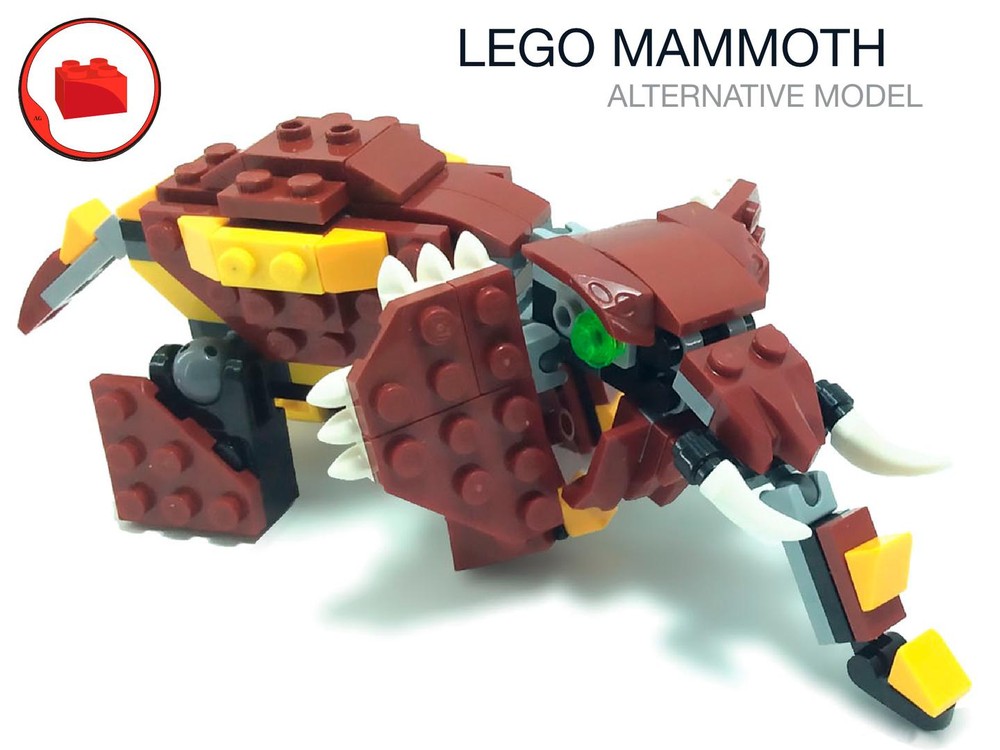 LEGO MOC LEGO CREATOR 31073 Mammoth, Elephant - MOC, Alternative Model ...