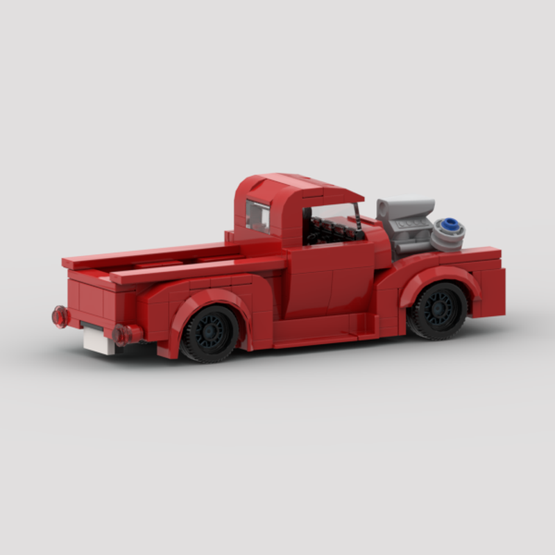 LEGO MOC 1956 FORD F-100 HOTROD by BrickBuildCustoms | Rebrickable ...