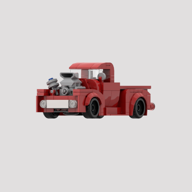 LEGO MOC 1956 FORD F-100 HOTROD by BrickBuildCustoms | Rebrickable ...