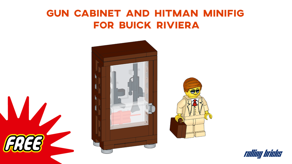LEGO MOC Gun Cabinet and Hitman Minifig for Buick Riviera by ...