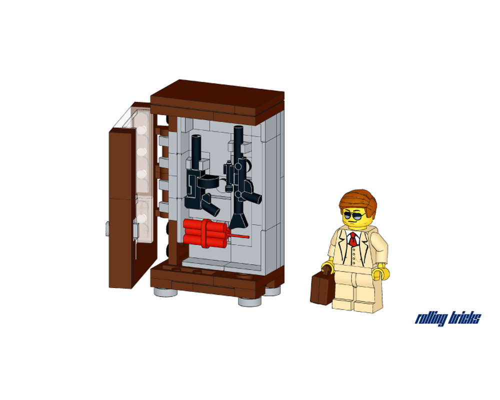 LEGO MOC Gun Cabinet and Hitman Minifig for Buick Riviera by ...