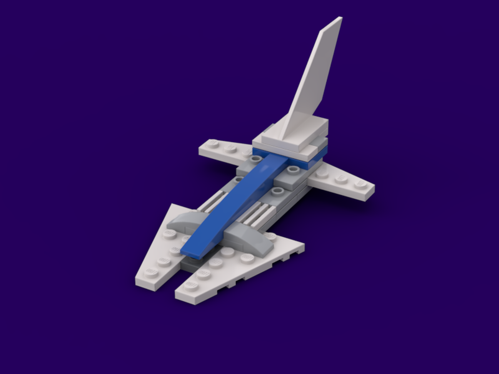 LEGO MOC Shmup-style Spaceship by Leibowitz92 | Rebrickable - Build ...