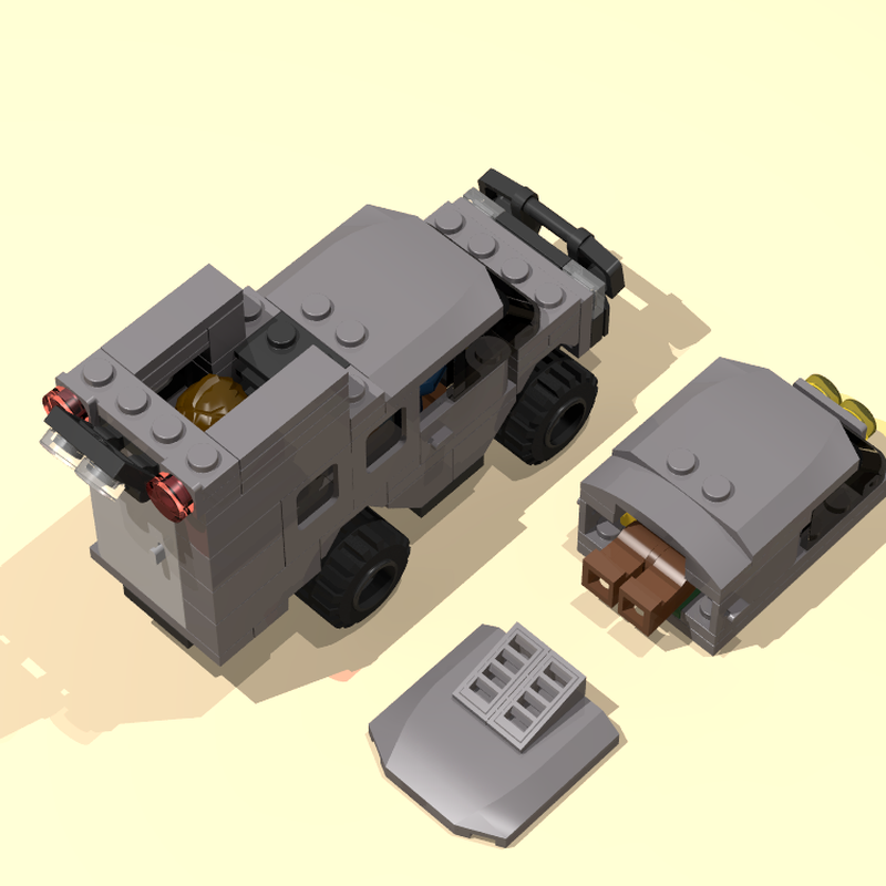 LEGO MOC Little Overland Camper by joey_bricks_things | Rebrickable ...