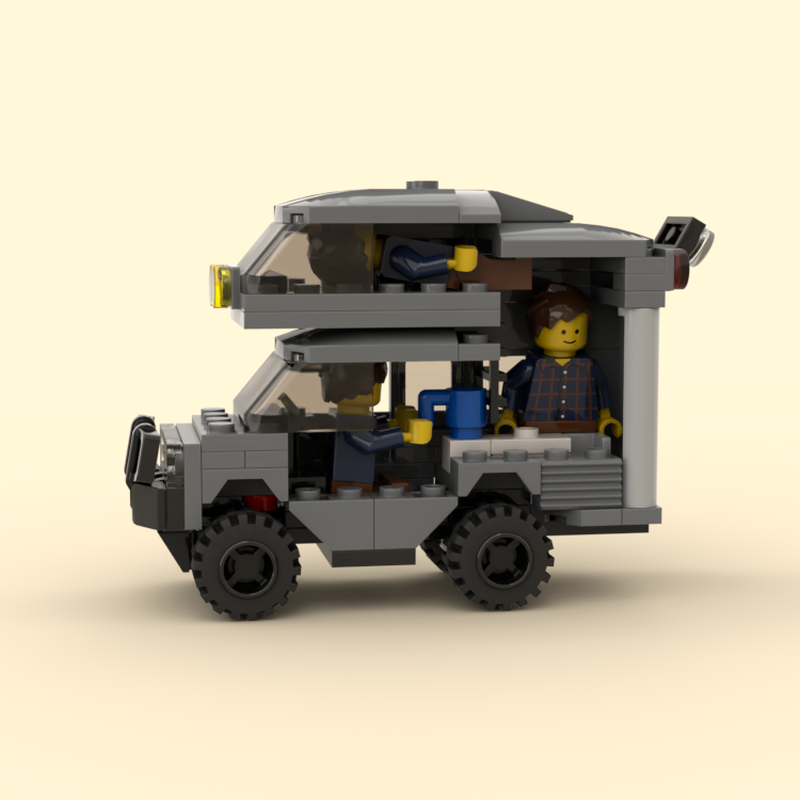 LEGO MOC Little Overland Camper by joey_bricks_things | Rebrickable ...