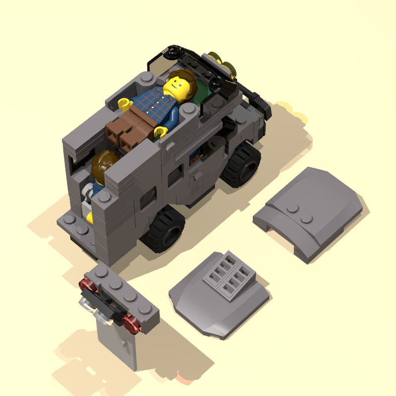 LEGO MOC Little Overland Camper by joey_bricks_things | Rebrickable ...