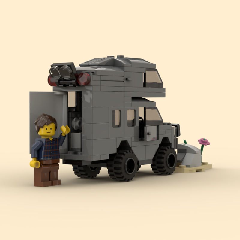 LEGO MOC Little Overland Camper by joey_bricks_things | Rebrickable ...